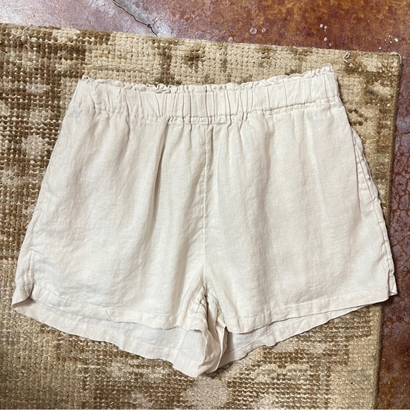 Quince | Shorts | Quince 0 European Linen High Waisted Short | Poshmark